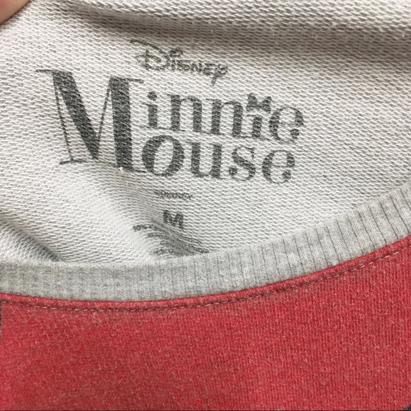 Disney | Tops | Disney Minnie Mouse Crew Neck Sweatshirt | Poshmark